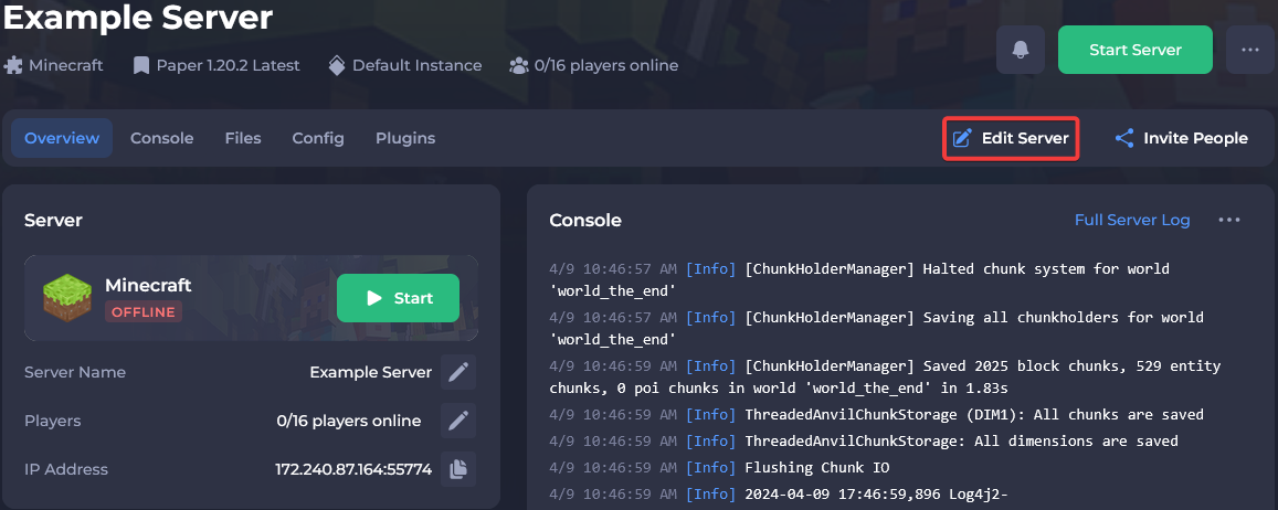 How to Update a Minecraft Server - Shockbyte