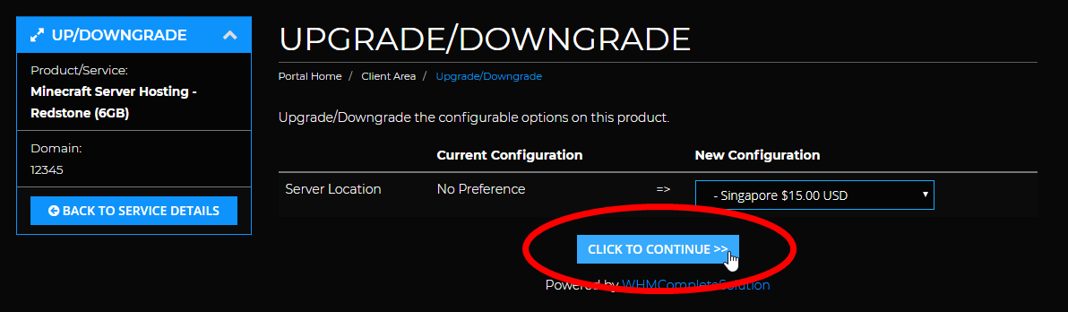 Change Your Server Location - Knowledgebase - Shockbyte Change Your Server Location - Knowledgebase - Shockbyte