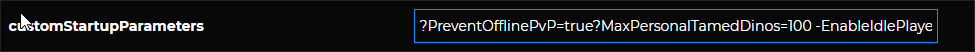 How to Enable Custom Startup Parameters on Your ARK Server - Knowledgebase - Shockbyte