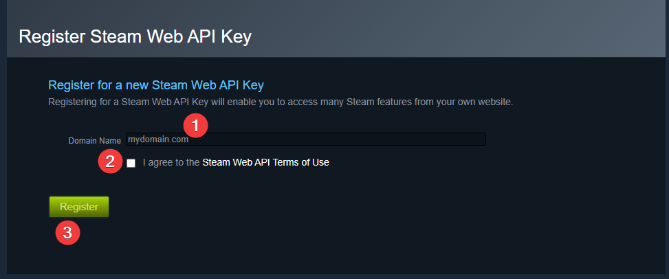 How To Get A Steam Web API Key For Your CS GO Server Knowledgebase 