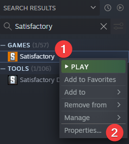 How to Make Your Satisfactory Server Run Experimental Mode - Knowledgebase - Shockbyte