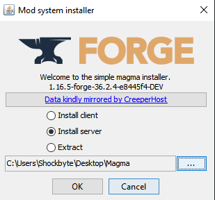 How to Install Magma on Your Minecraft Server - Knowledgebase - Shockbyte
