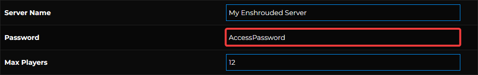 How to Make Your Enshrouded Server Private - Knowledgebase - Shockbyte