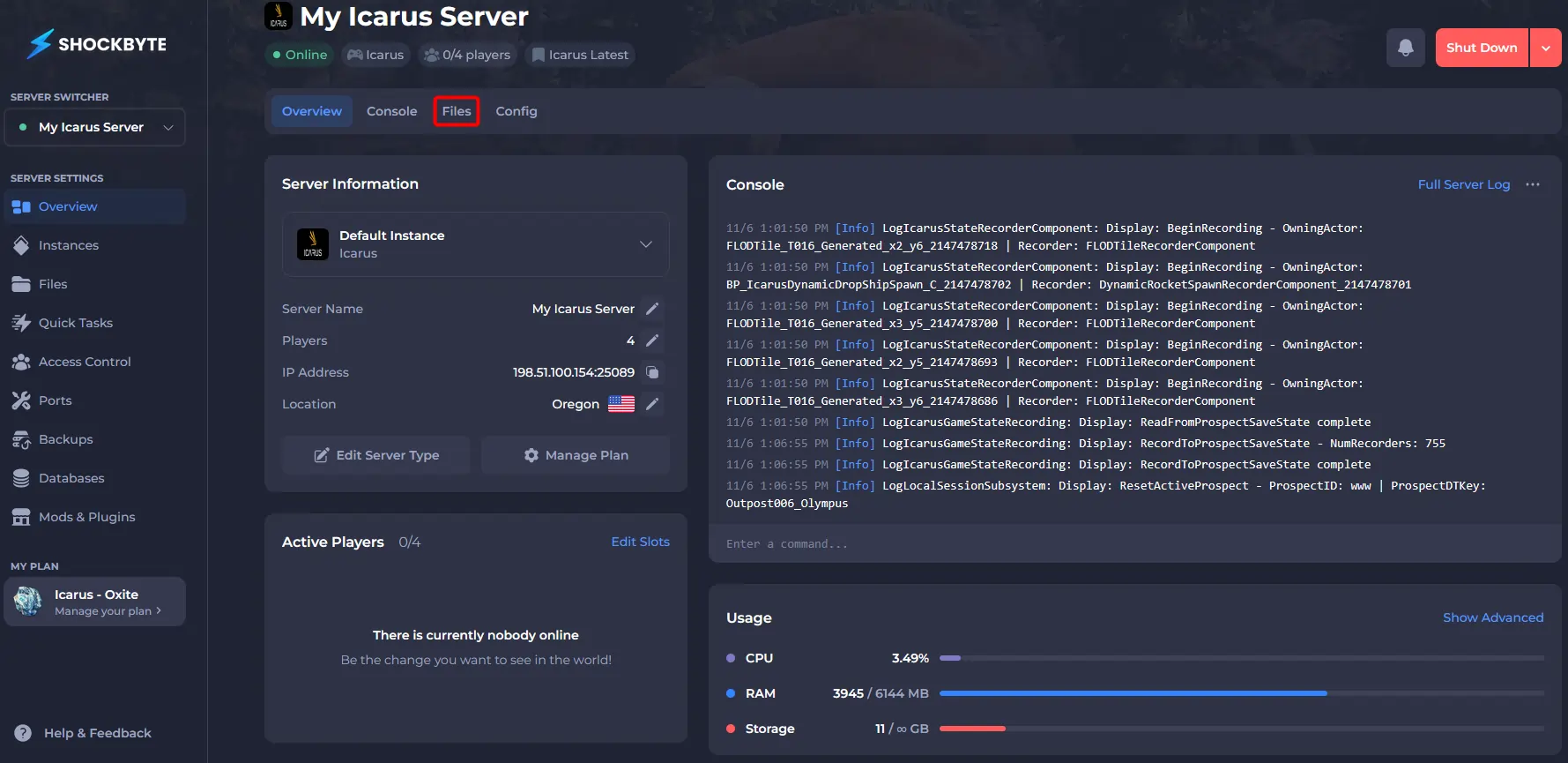How to Upload an Existing Icarus Prospect to your Server | Shockbyte