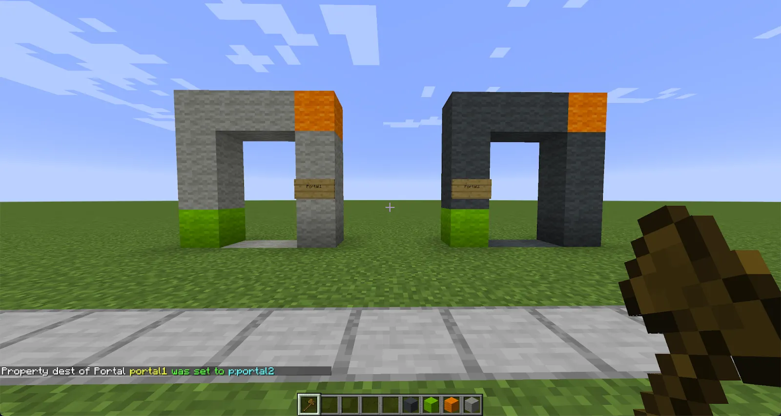 How to Use Multiverse Portals - Shockbyte