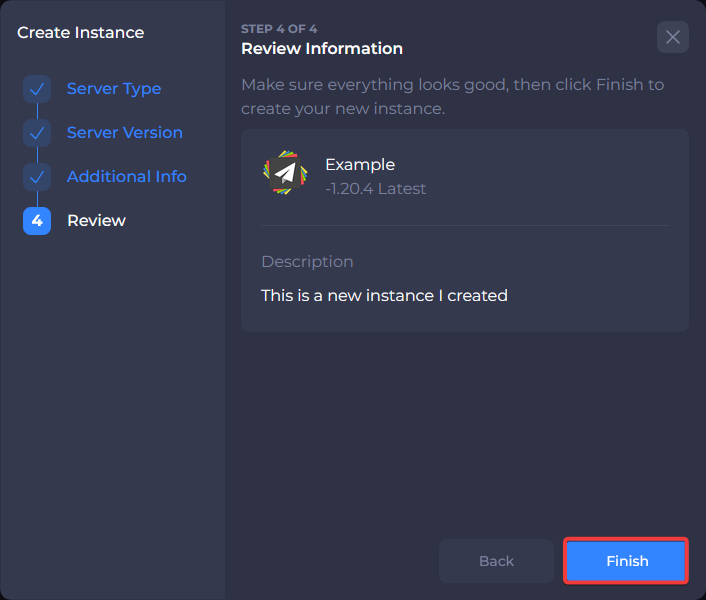 How to Change your Minecraft Server Type With a New Instance - Shockbyte
