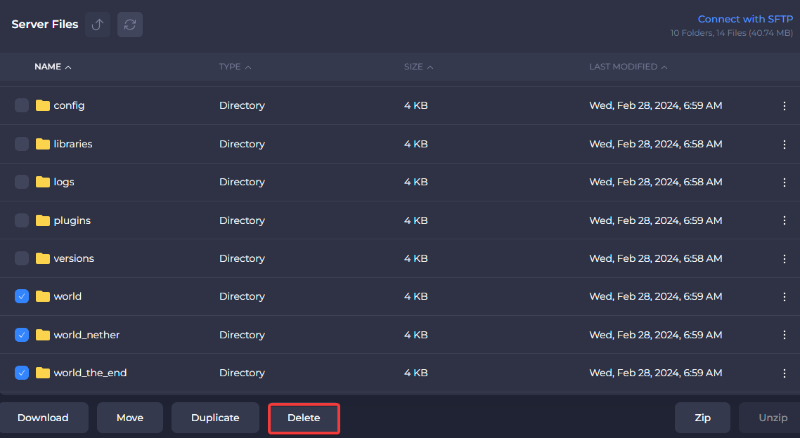 How to Downgrade your Minecraft Server - Shockbyte