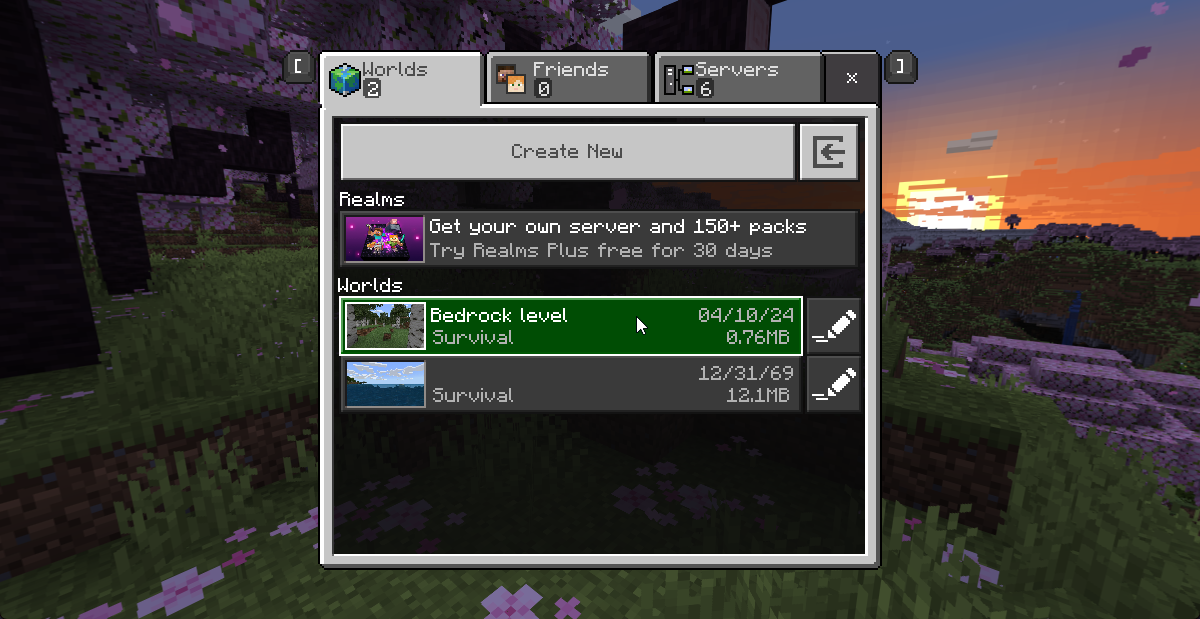 How to Download and Play on your Minecraft Bedrock Server World - Shockbyte