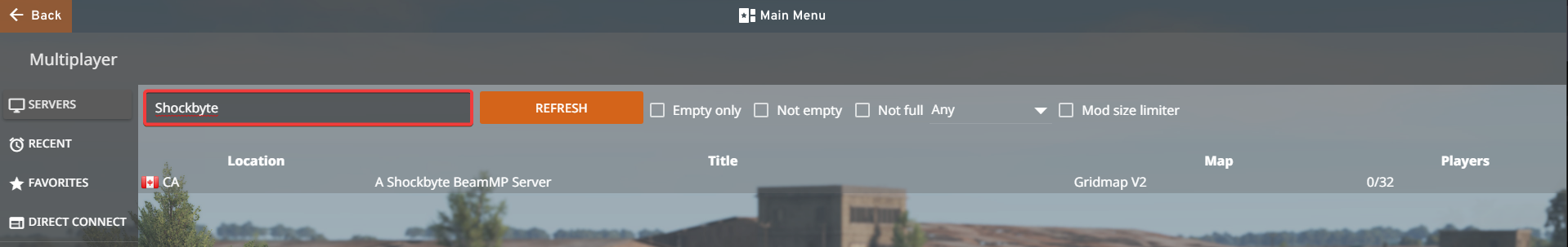 How to Join your BeamNG Drive (BeamMP) Server - Knowledgebase - Shockbyte
