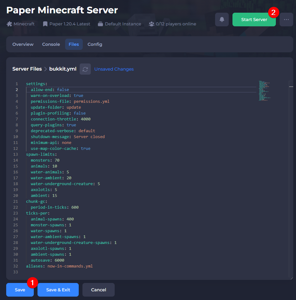 How to Disable The End on your Minecraft Server - Shockbyte