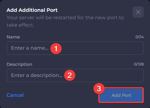 How to Add an Additional Port to Your Server - Shockbyte