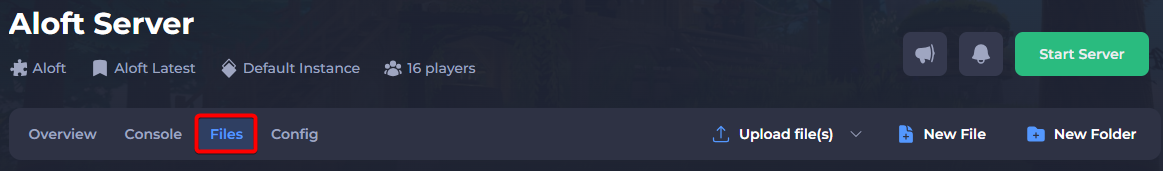 How to Create a New World in Aloft - Shockbyte