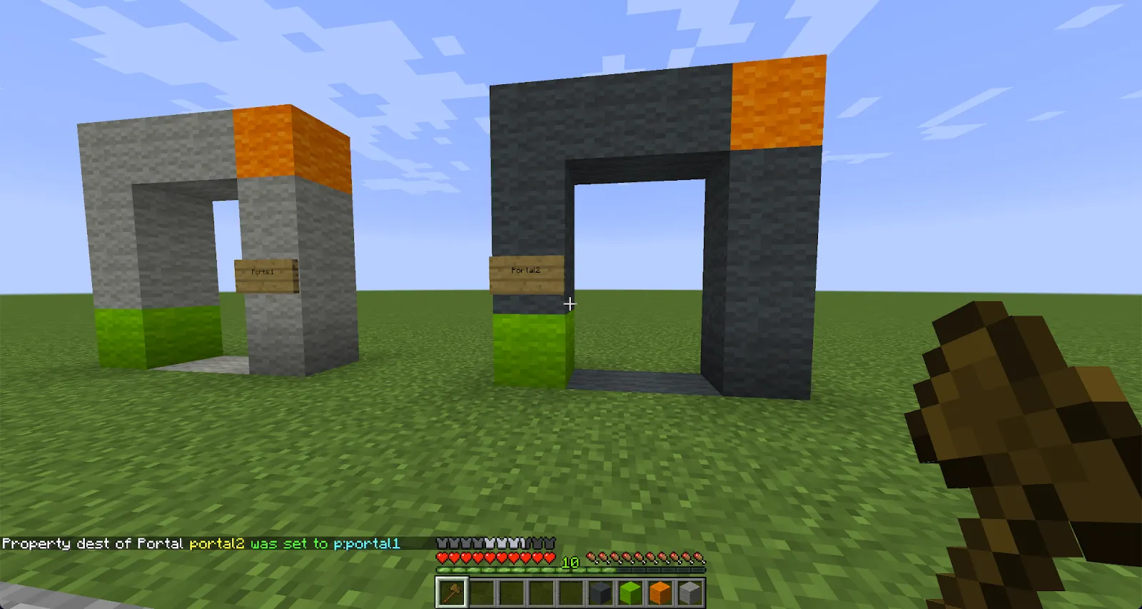 How to Use Multiverse Portals - Shockbyte