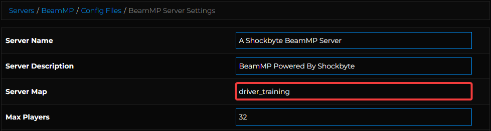 How to Configure your Map on your BeamNG Drive (BeamMP) Server - Knowledgebase - Shockbyte