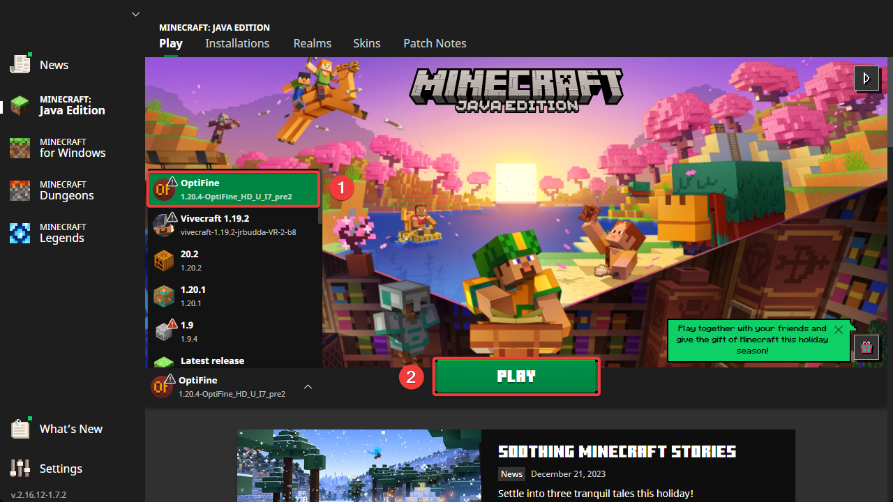 How To Install Shaders Onto Your Minecraft Client Using Optifine Shockbyte