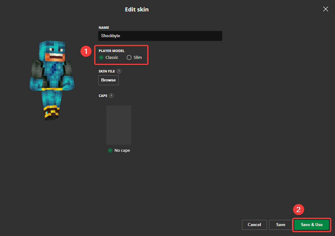 How to Change Your Minecraft Skin - Shockbyte