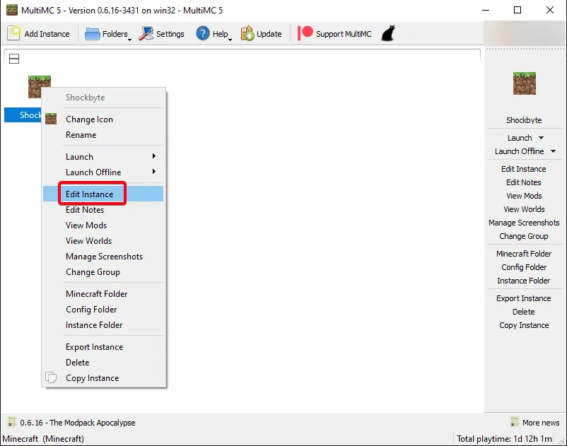 How To Add Mods To Your CurseForge Profiles and MultiMC Instances - Shockbyte
