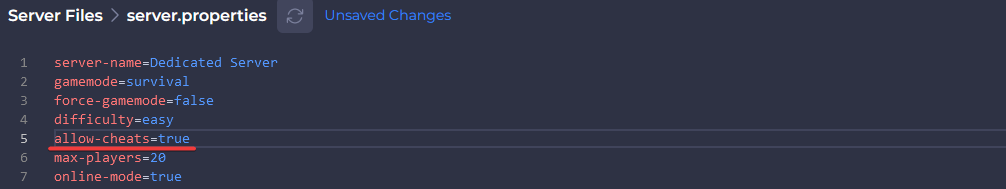 How to Enable Cheats on your Minecraft Bedrock Server - Shockbyte