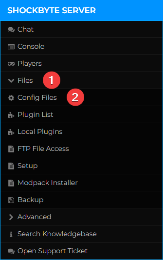 How To Modify Paper Configuration paper global yml Knowledgebase Shockbyte