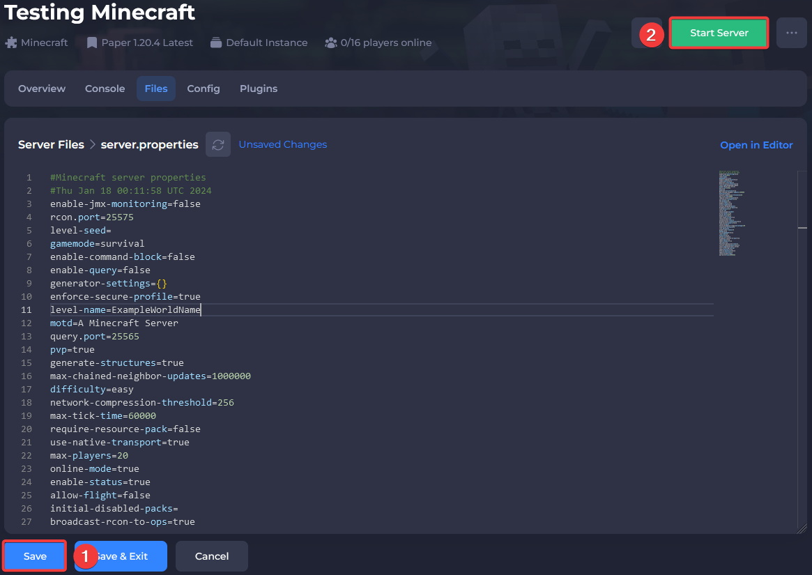 How to Create and Switch Worlds on a Minecraft Server - Shockbyte