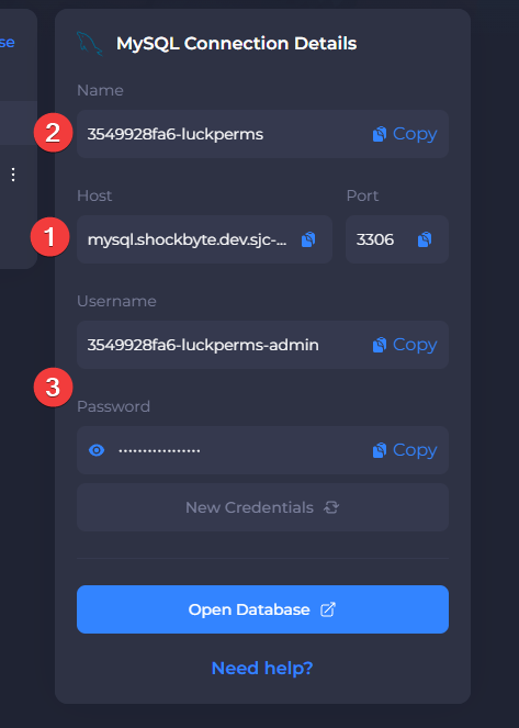 How To Use A Mysql Database On Your Minecraft Server Shockbyte