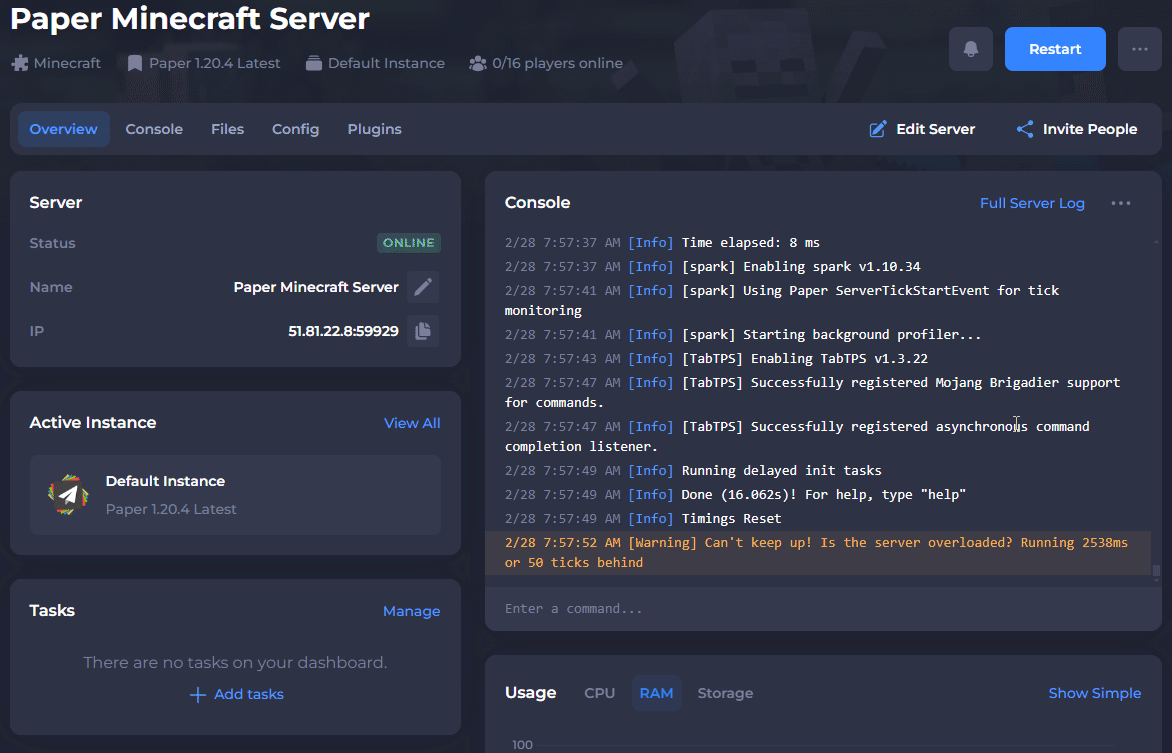 How to Downgrade your Minecraft Server - Shockbyte